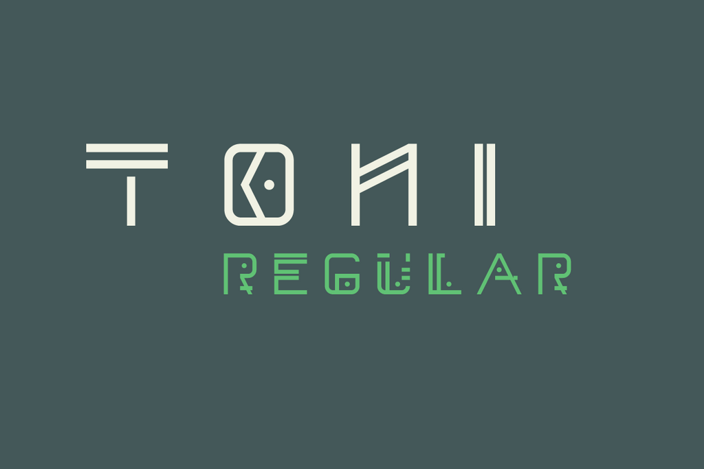 Toni Regular – Out Of Step Font Company