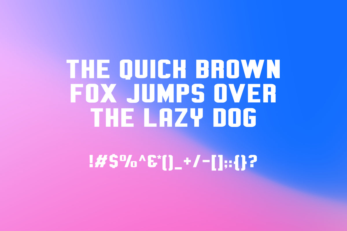 Supernacular Regular - Modern Sans Serif – Out Of Step Font Company